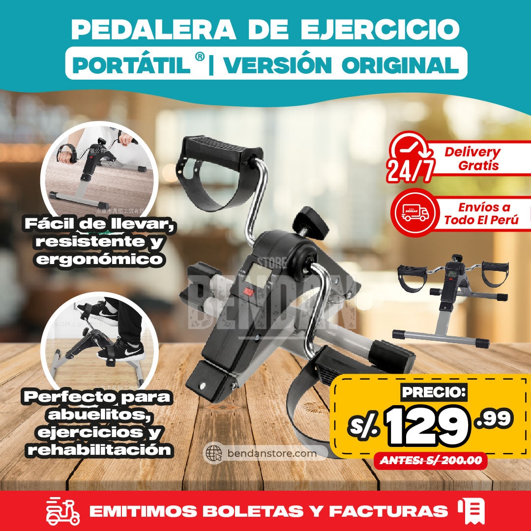 Pedalera de Ejercicio Portátil ® | Versión Original – BenDan Store SAC