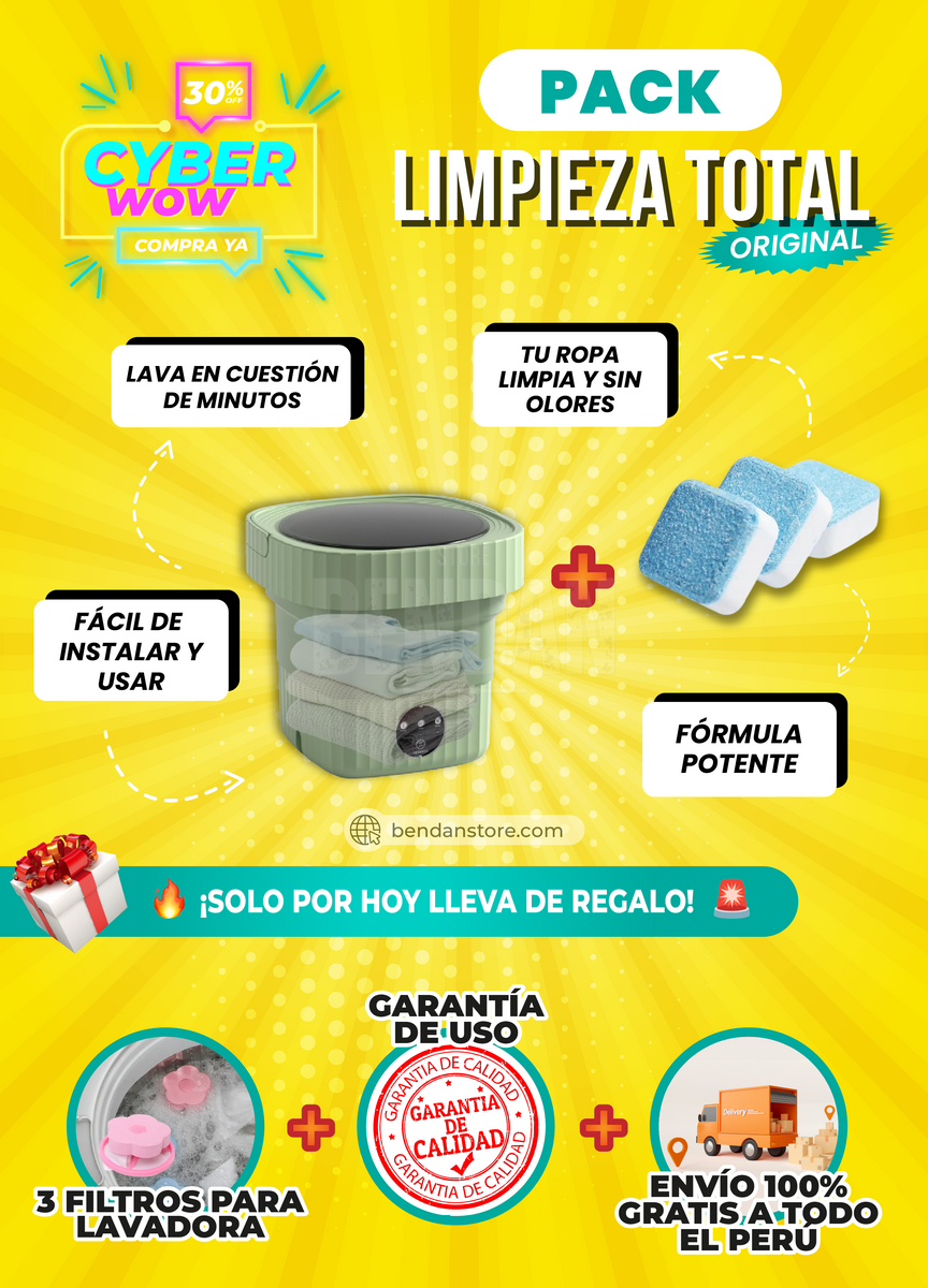 Pack Limpieza Total ® | Versión Original – BenDan Store SAC